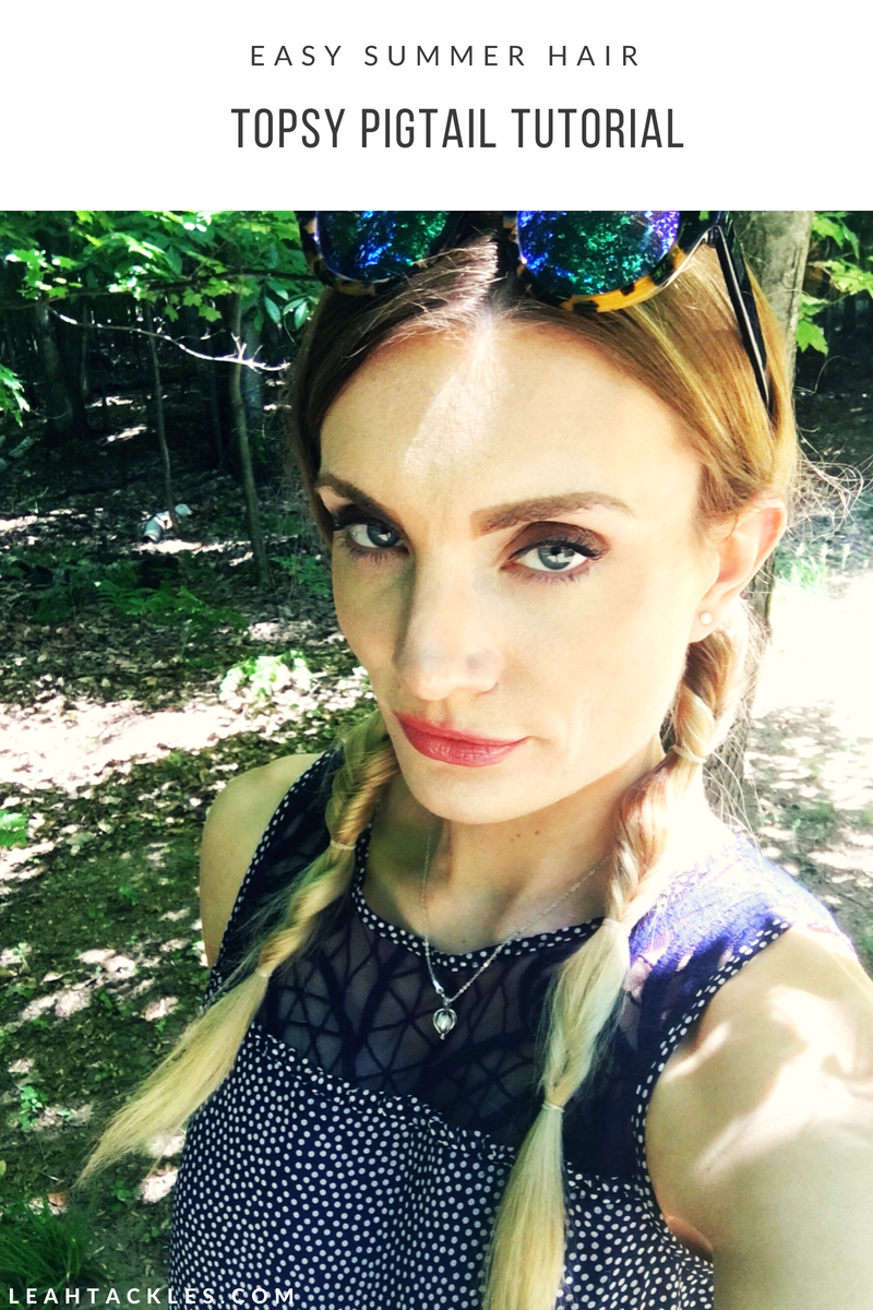 TOPSY PIGTAIL HAIR TUTORIAL | EASY SUMMER HAIR 2018